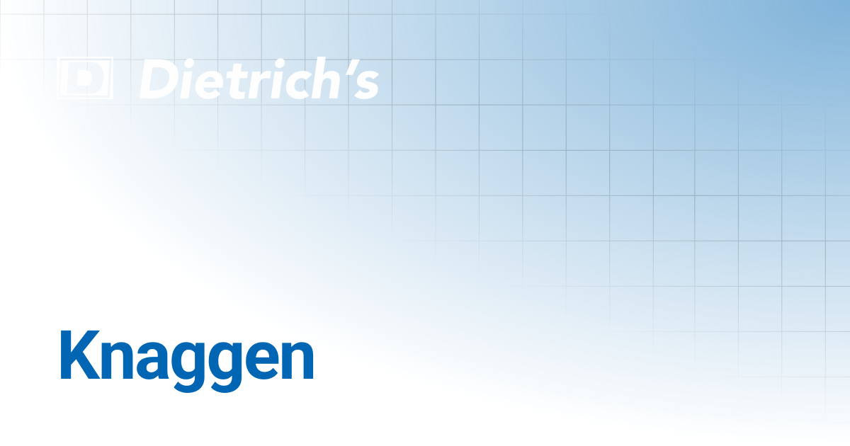 Knaggen | DC-Statik | Dietrich's Documentation