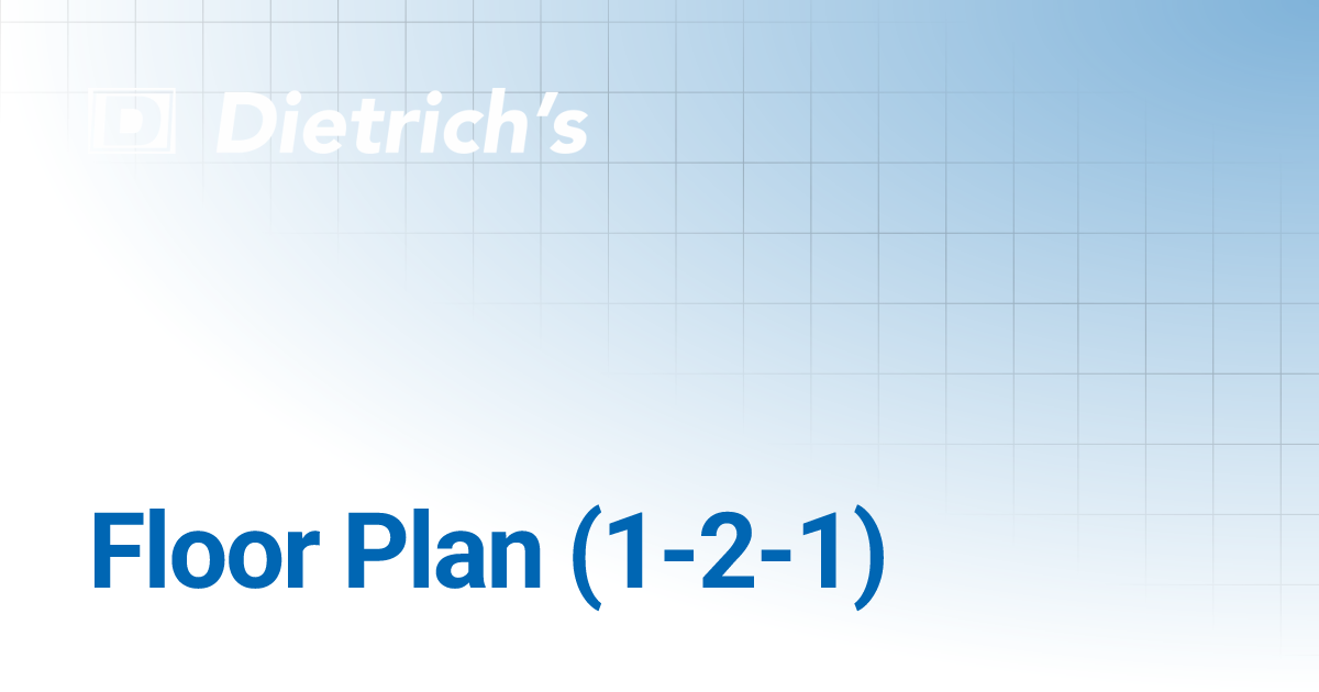 Floor Plan (1-2-1) | Tutorials | Dietrich's Documentation