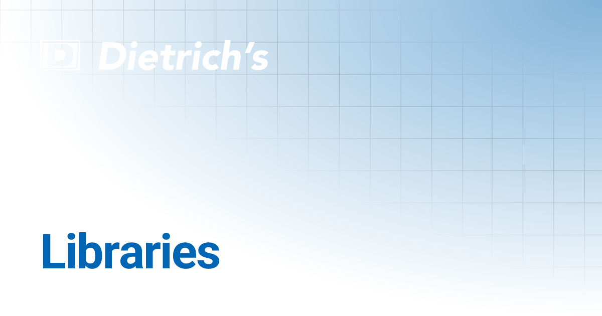 Libraries | Dietrich's Documentation