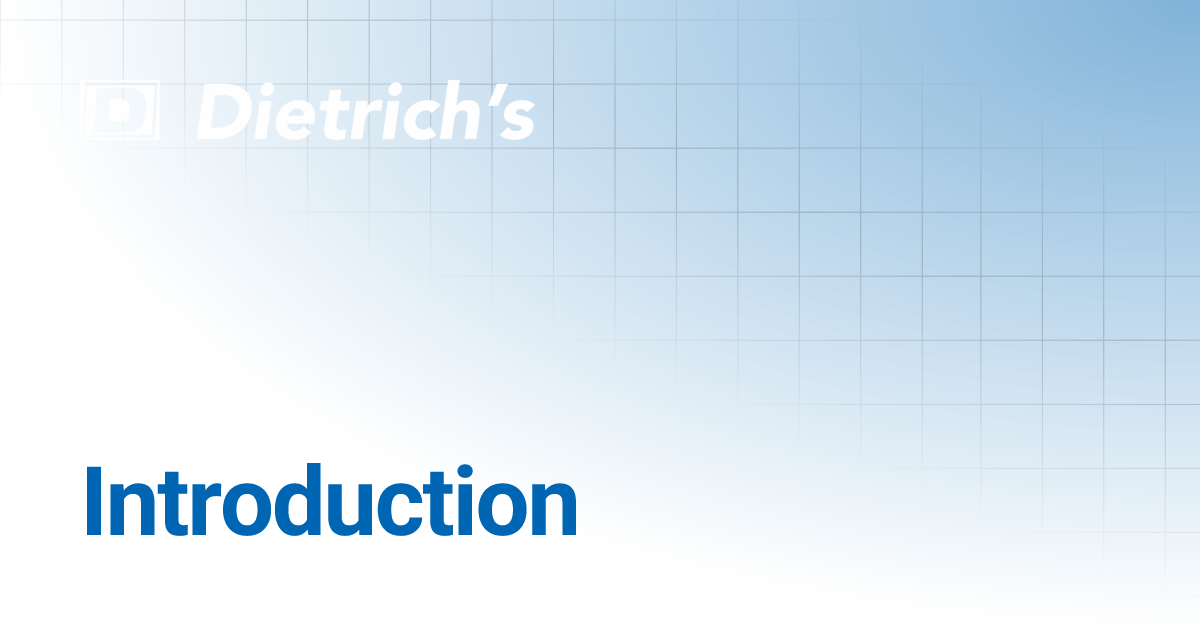 Introduction | Dietrich's Documentation