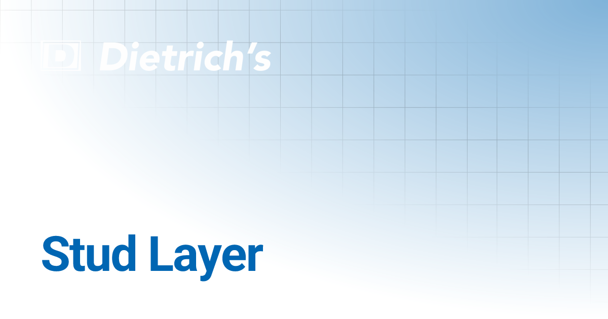 Stud Position | Dietrich's Documentation